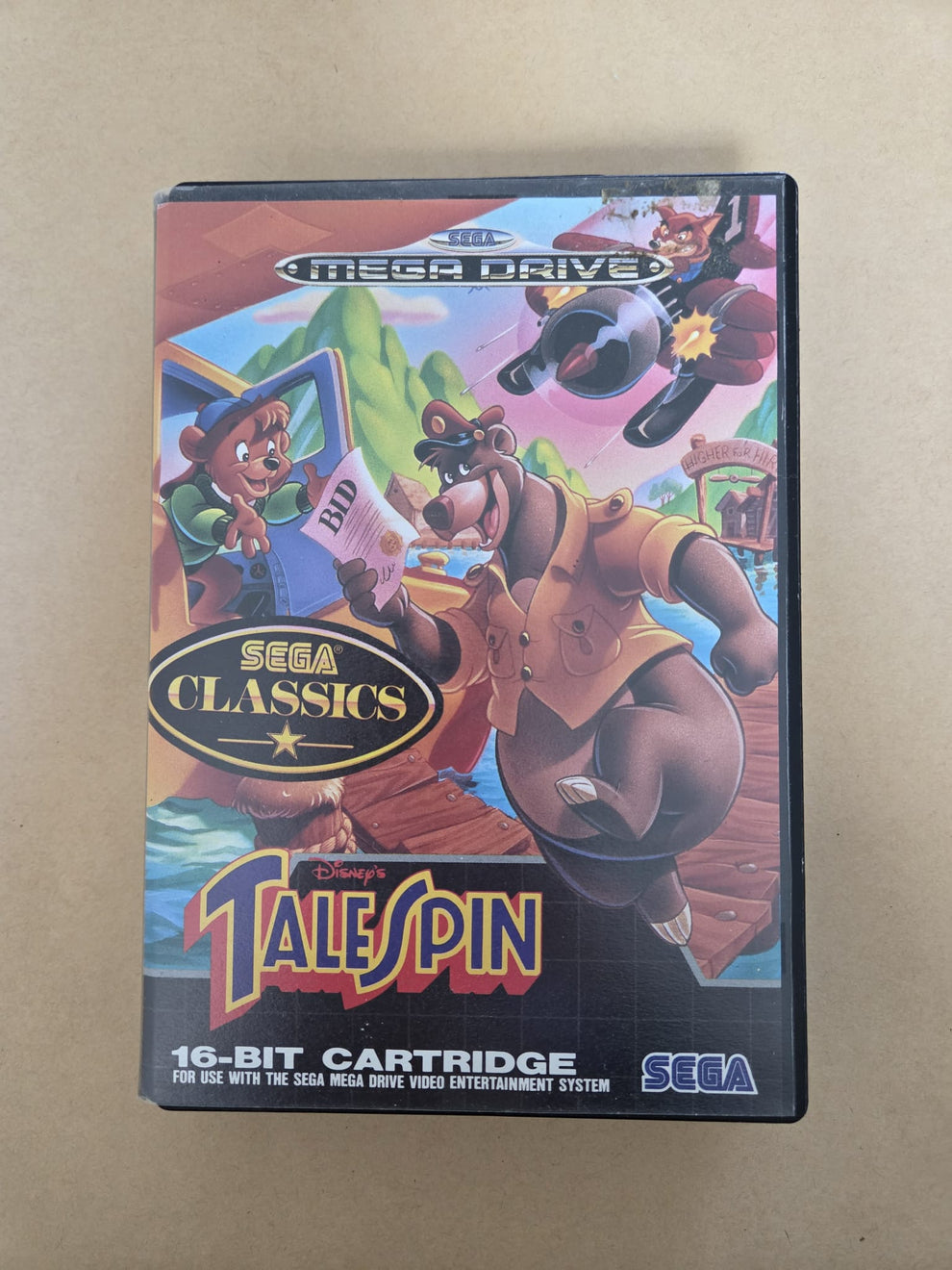 Disney's TaleSpin Sega Mega Drive – Kawaii Cards And Collectables