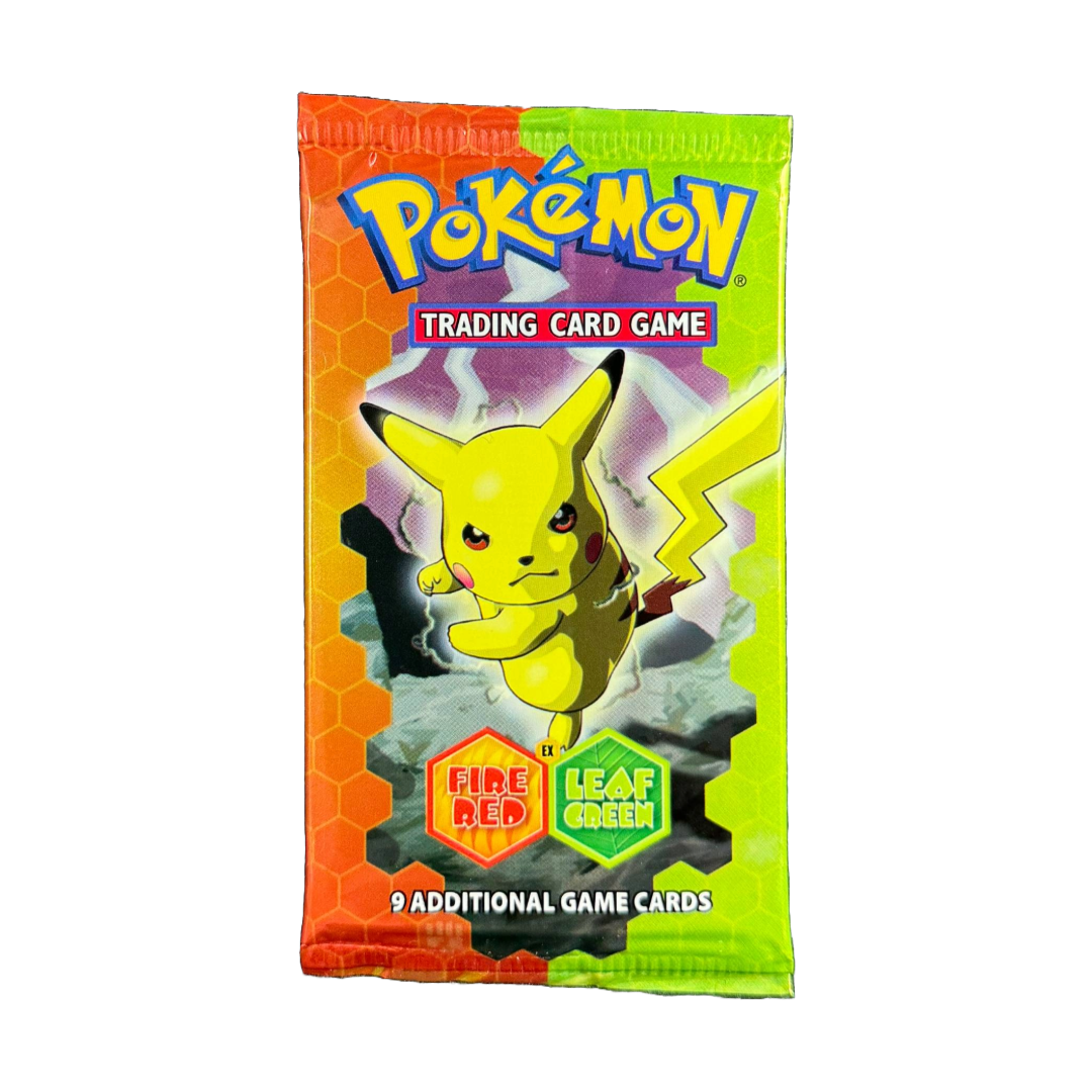 EX Fire Red Leaf Green Booster Pack [Pikachu Artwork] – Kawaii Cards ...