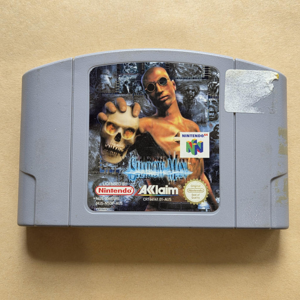 Shadow Man N64 Aus Pal Nintendo 64 – Kawaii Cards And Collectables